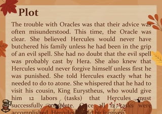 The Story of Hercules by Deareth Joy L. Magbanua.pptx