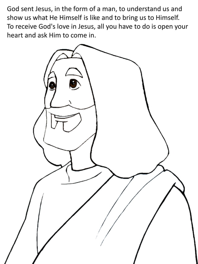 The Story of Jesus for Little Children: Coloring Book | PDF