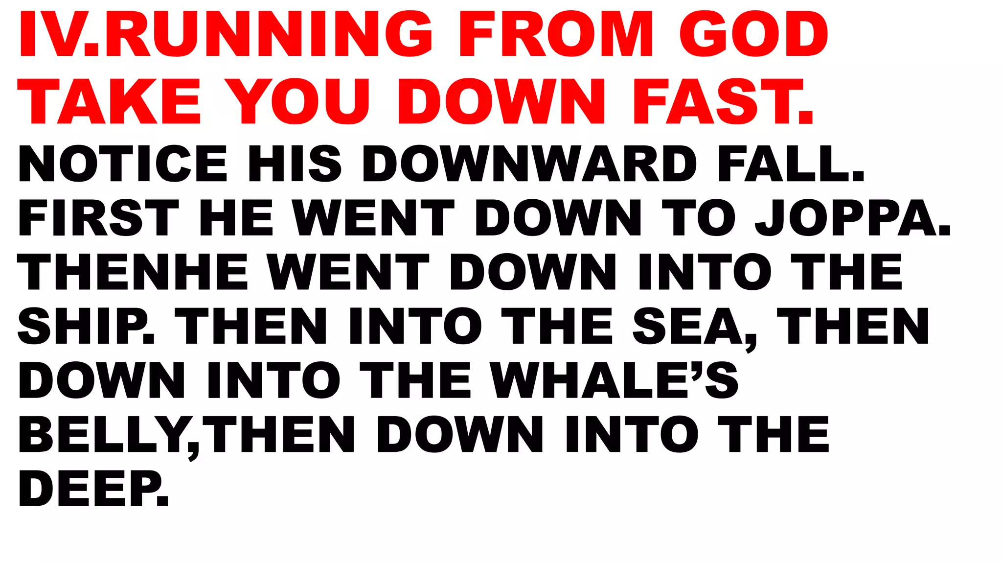 The story of jonah | PPTX