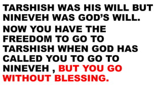 The story of jonah | PPTX