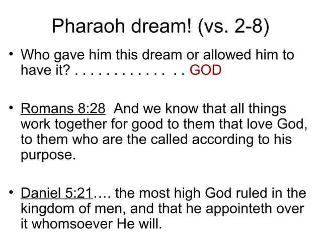 The story of Joseph part 4 | PPT