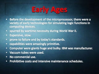 The story of Microprocessors | PPT