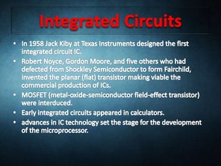 The story of Microprocessors | PPT