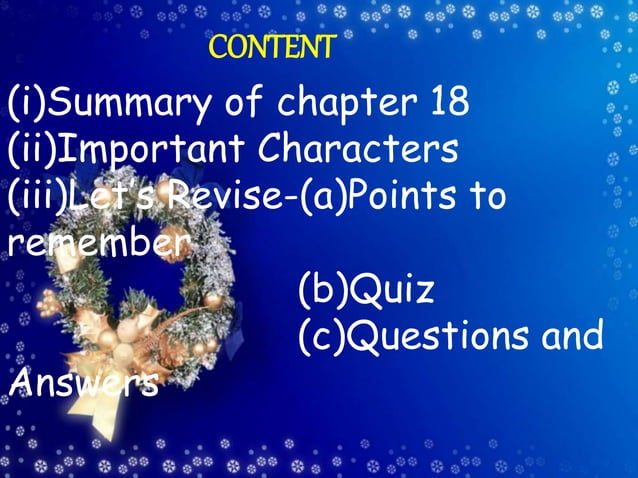 The story of my life Chapter 18 | PPT | Free Download