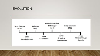 The story of newspaper | PPTX