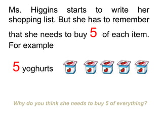 The story of number 5 | PPTX