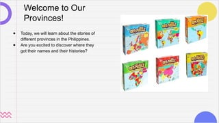 The Story of Our Provinces Grade 3 Civics | PPTX