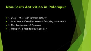 The story of palampur village by ankesh bisla | PPTX