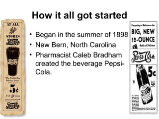 The story of pepsi | PPT