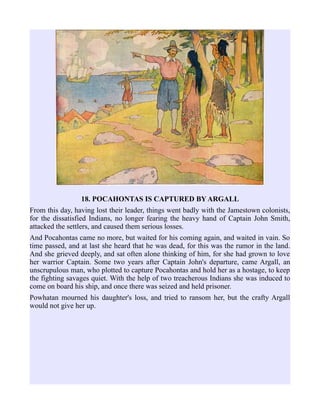 The Story of Pocahontas and Captain John Smith | PDF
