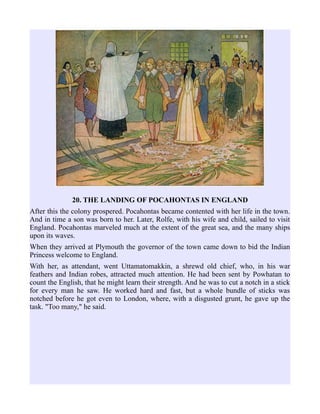 The Story of Pocahontas and Captain John Smith | PDF