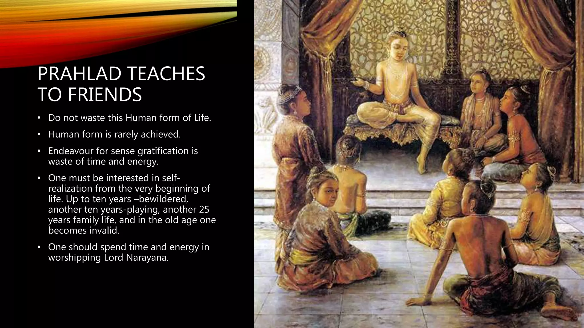 The story of prahlad | PPTX