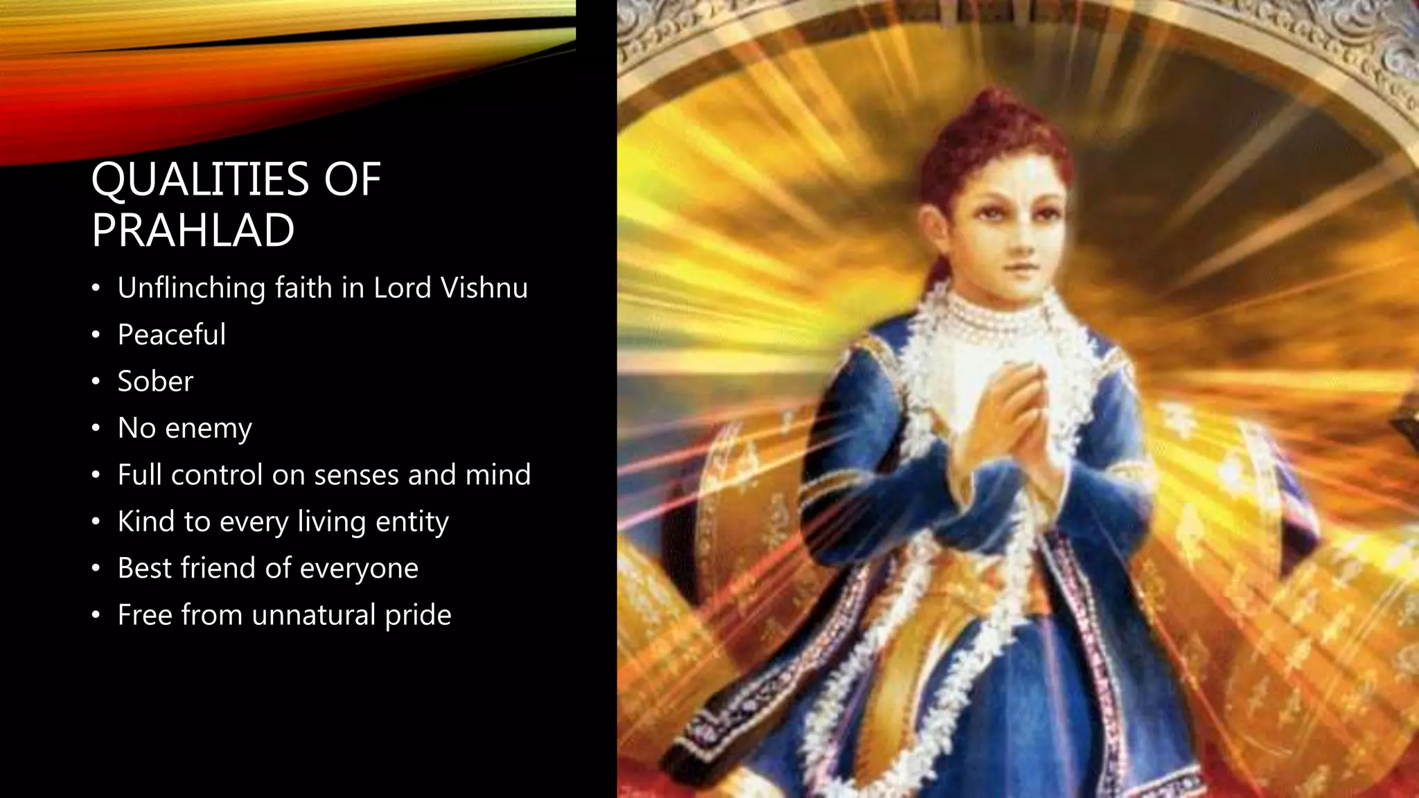 The story of prahlad | PPTX