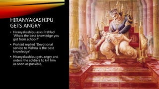 The story of prahlad | PPTX