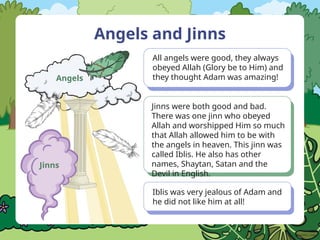 The Story Of Prophet Adam In Islam Presentation.pptx