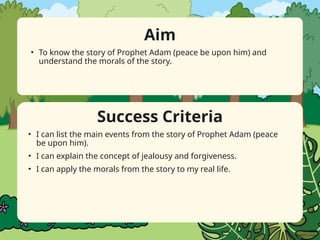 The Story Of Prophet Adam In Islam Presentation.pptx