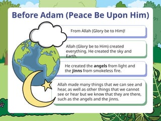 The Story Of Prophet Adam In Islam Presentation.pptx