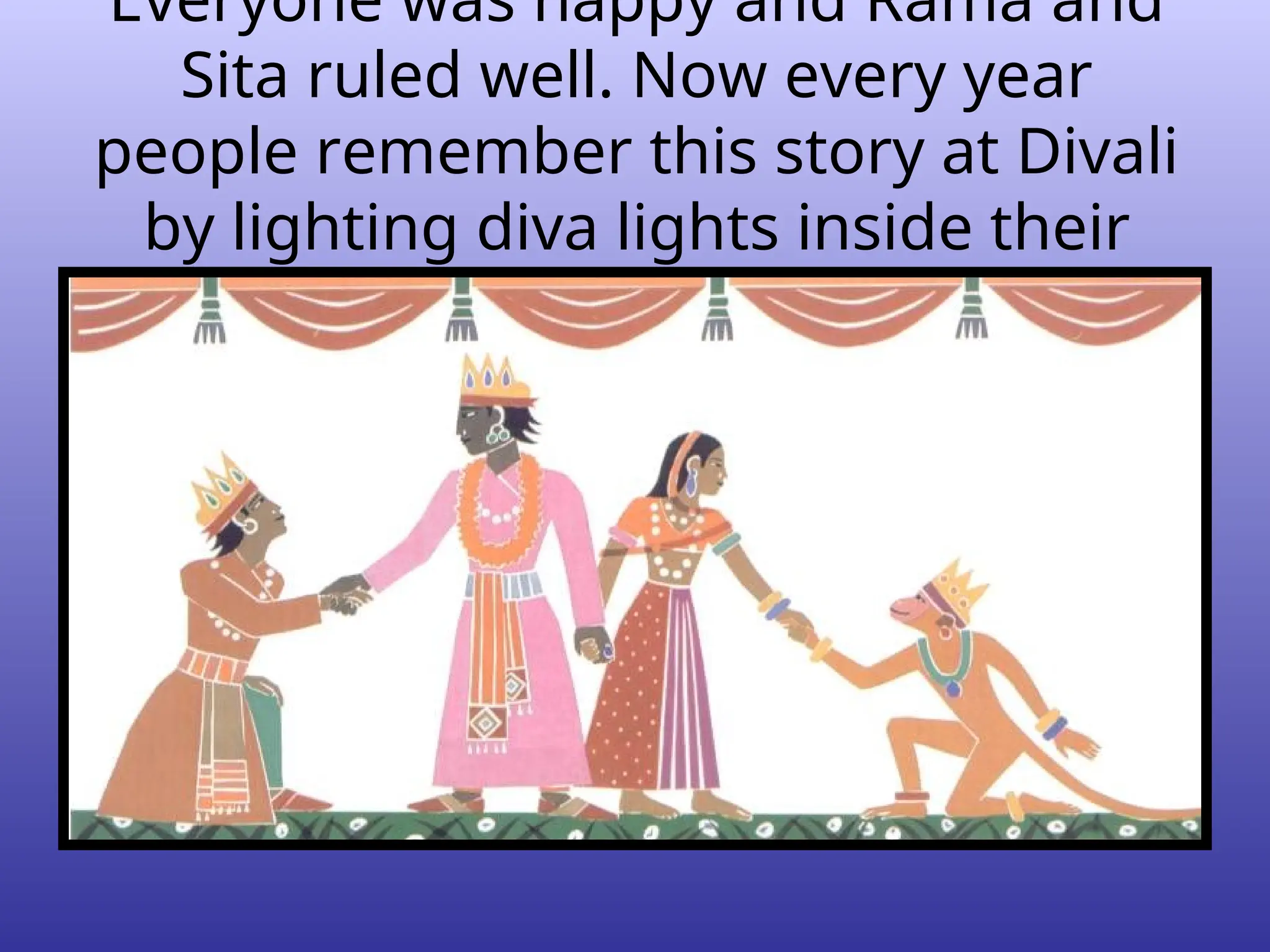 The story of Rama and Sita.Presentation for children | PPT