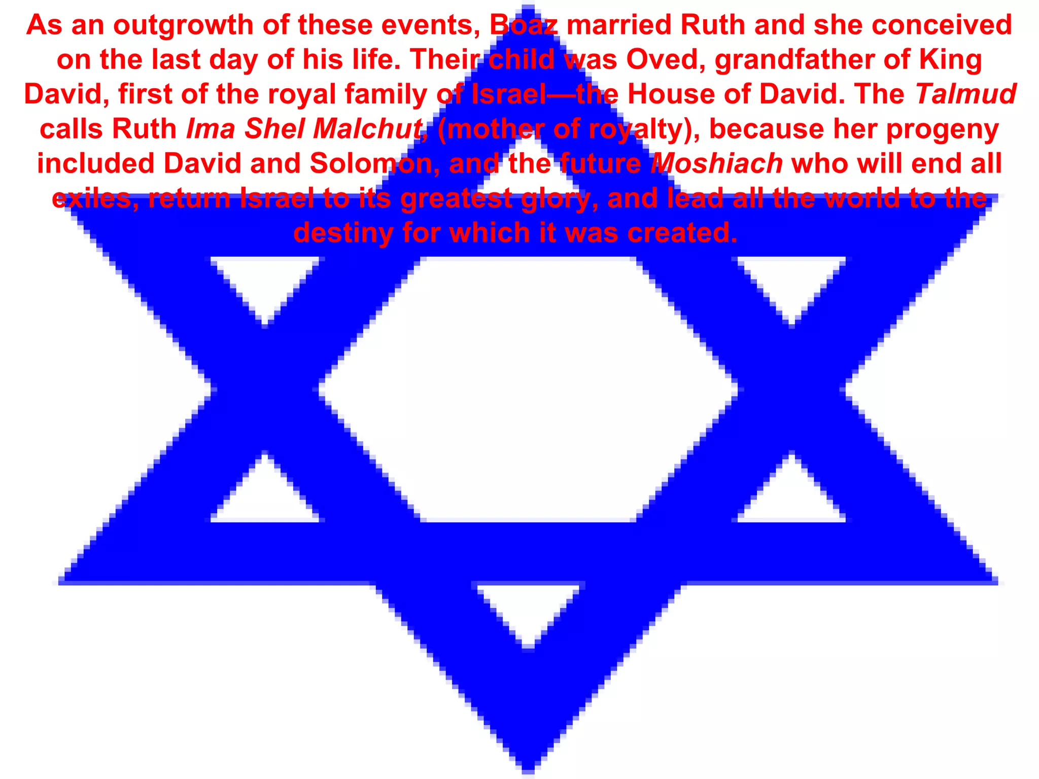 The story of ruth by m | PPT