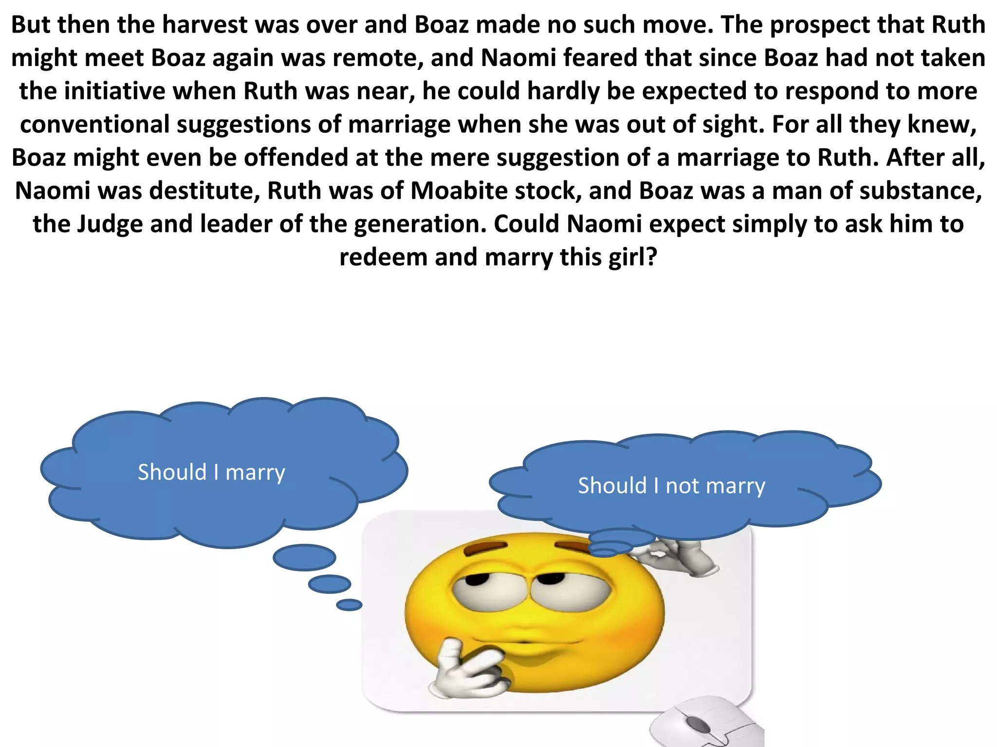 The story of ruth by m | PPT