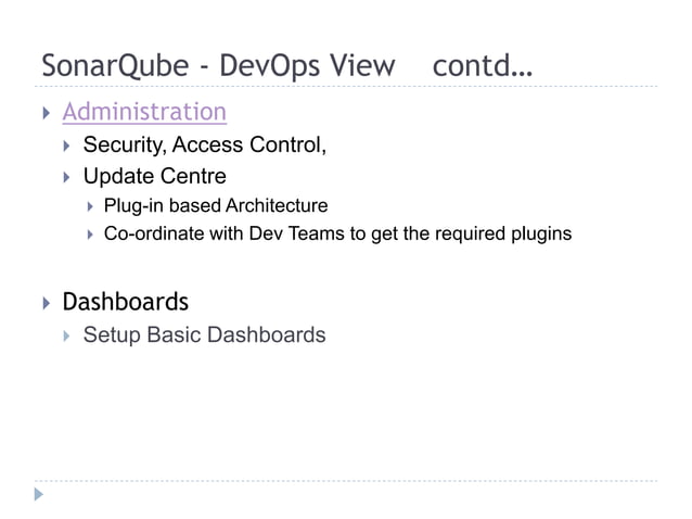 The story of SonarQube told to a DevOps Engineer | PDF