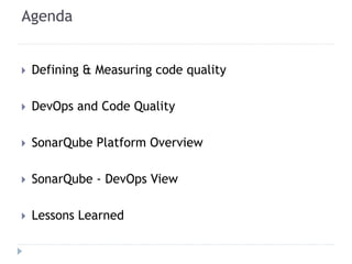 The story of SonarQube told to a DevOps Engineer | PDF