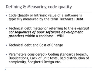 The story of SonarQube told to a DevOps Engineer | PDF