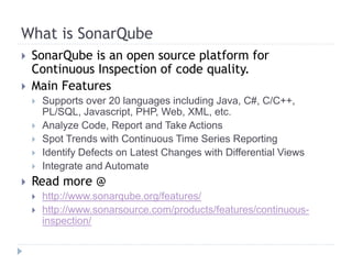 The story of SonarQube told to a DevOps Engineer | PDF