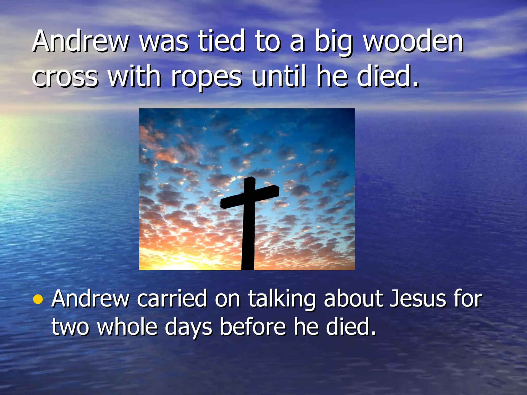 The story of St Andrew | PPT