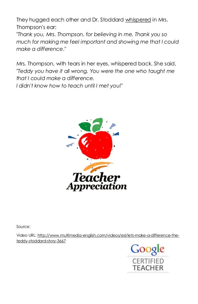 The story of teddy stoddard