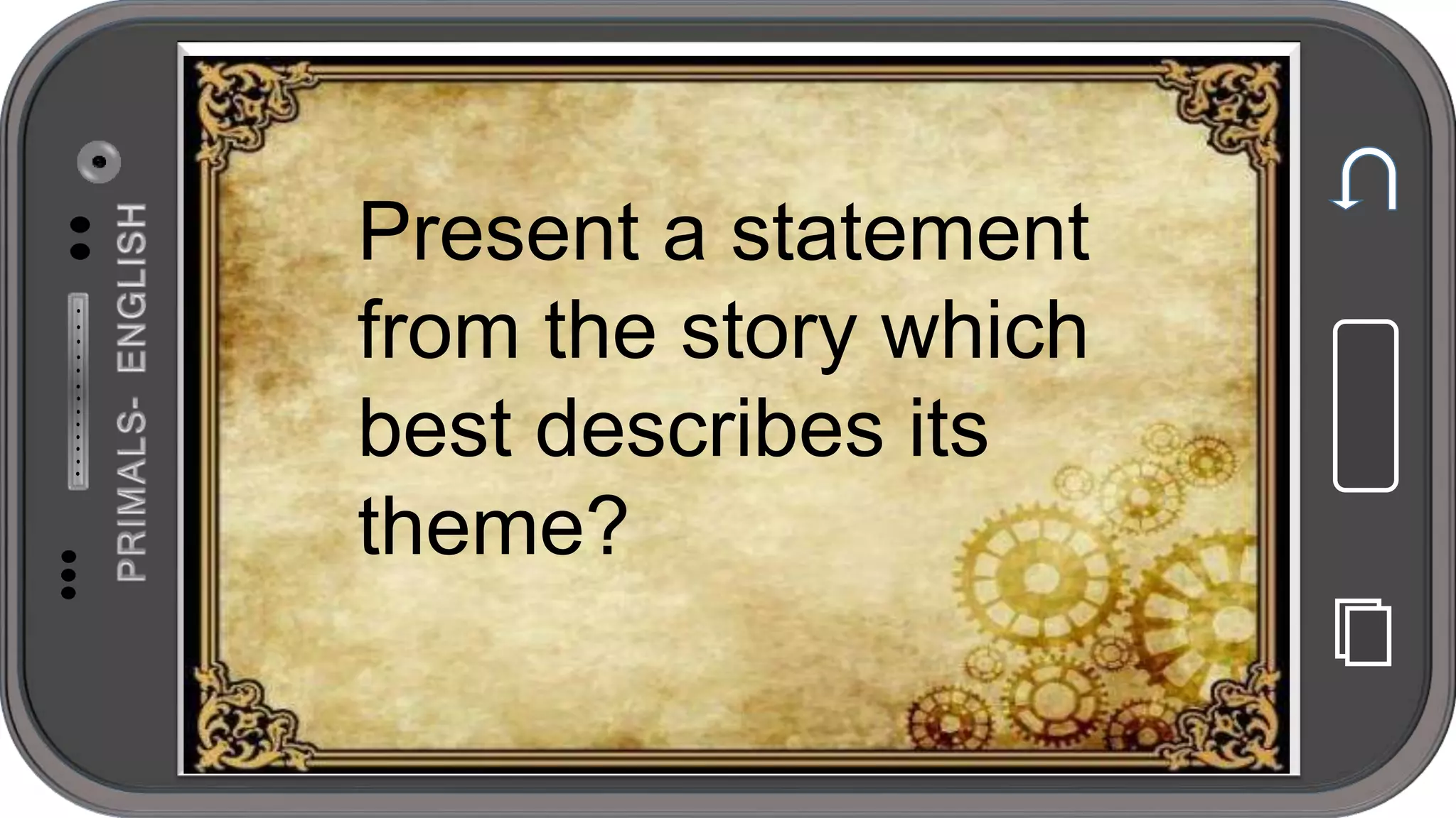 The story of the aged mother | PPTX