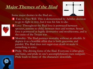 The story of the iliad | PPT | Death, Injury, or Military Conflict ...