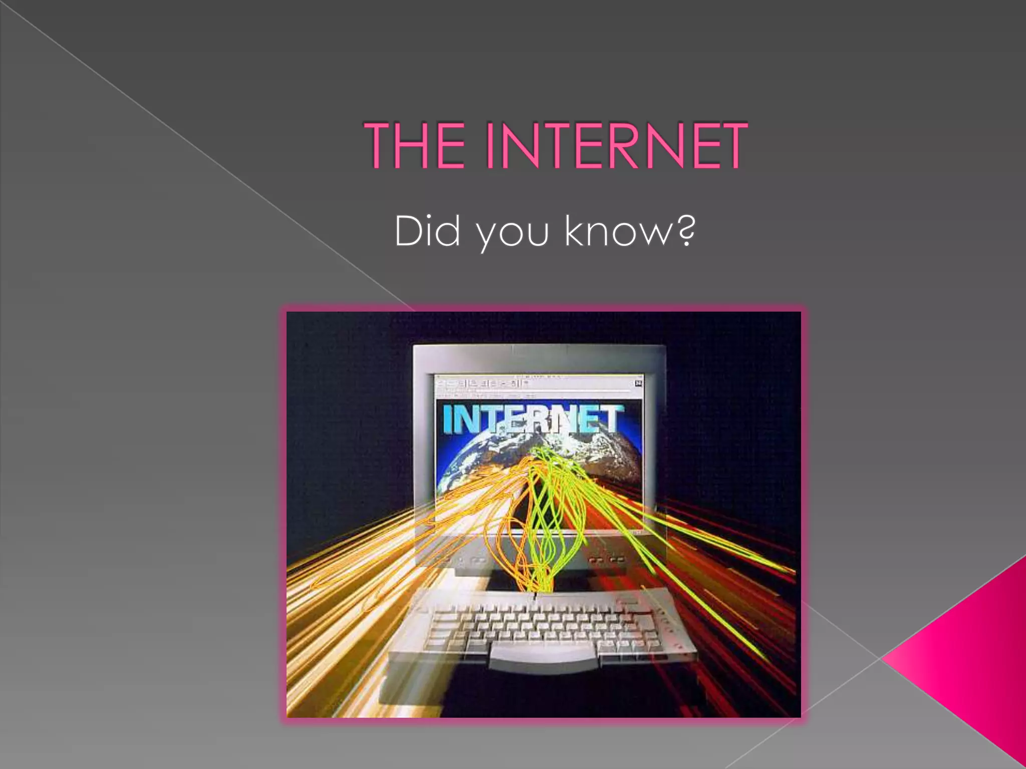The story of the internet | PPTX