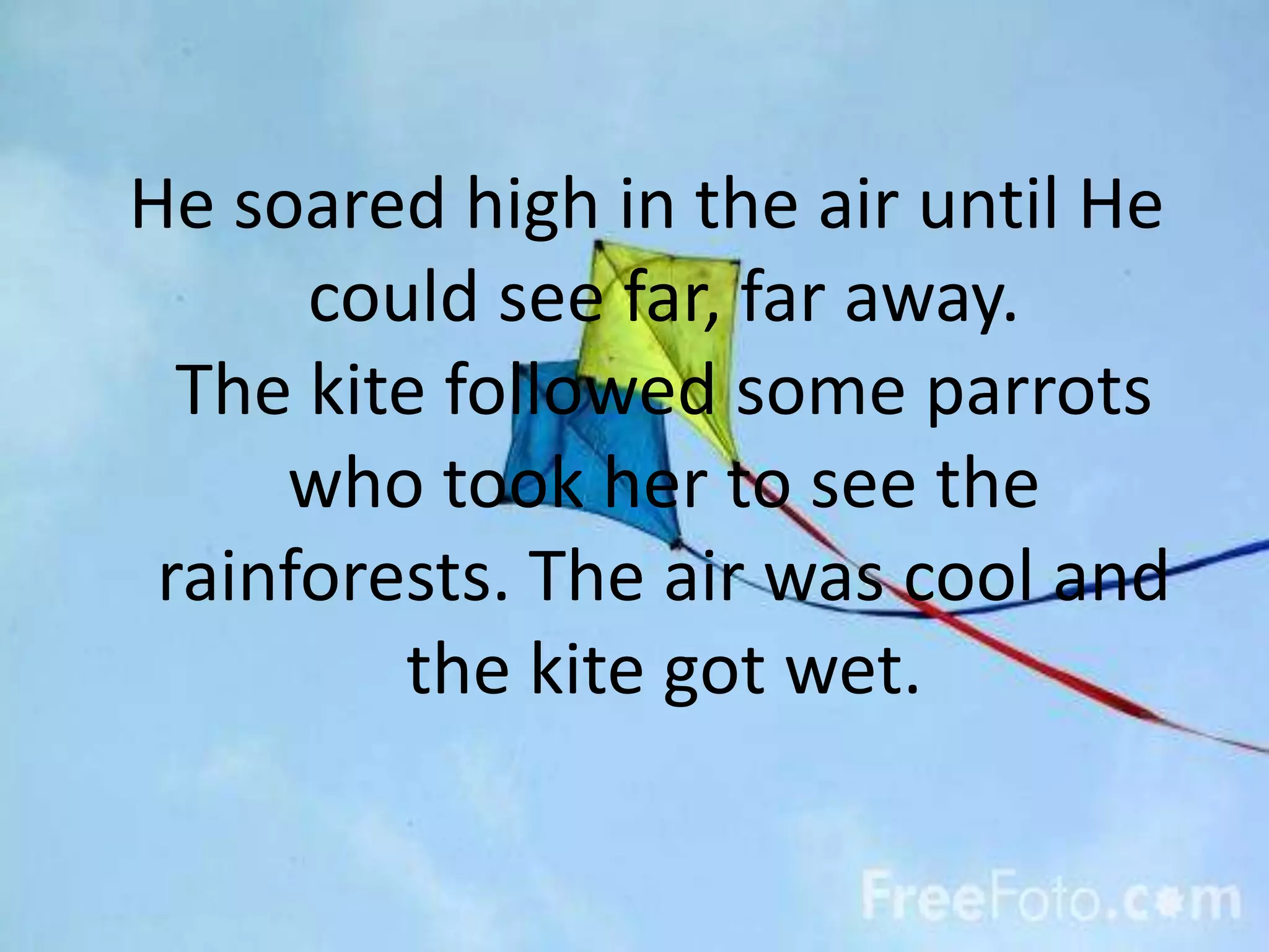 The story of the kite by gilang mutan anodya | PPT