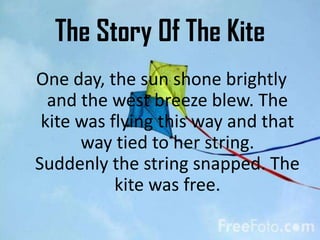 The story of the kite by gilang mutan anodya | PPTX
