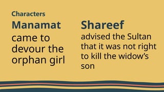 The Story of the Orphan Girl.pptx A Subanon Foltake by Emerson B ...