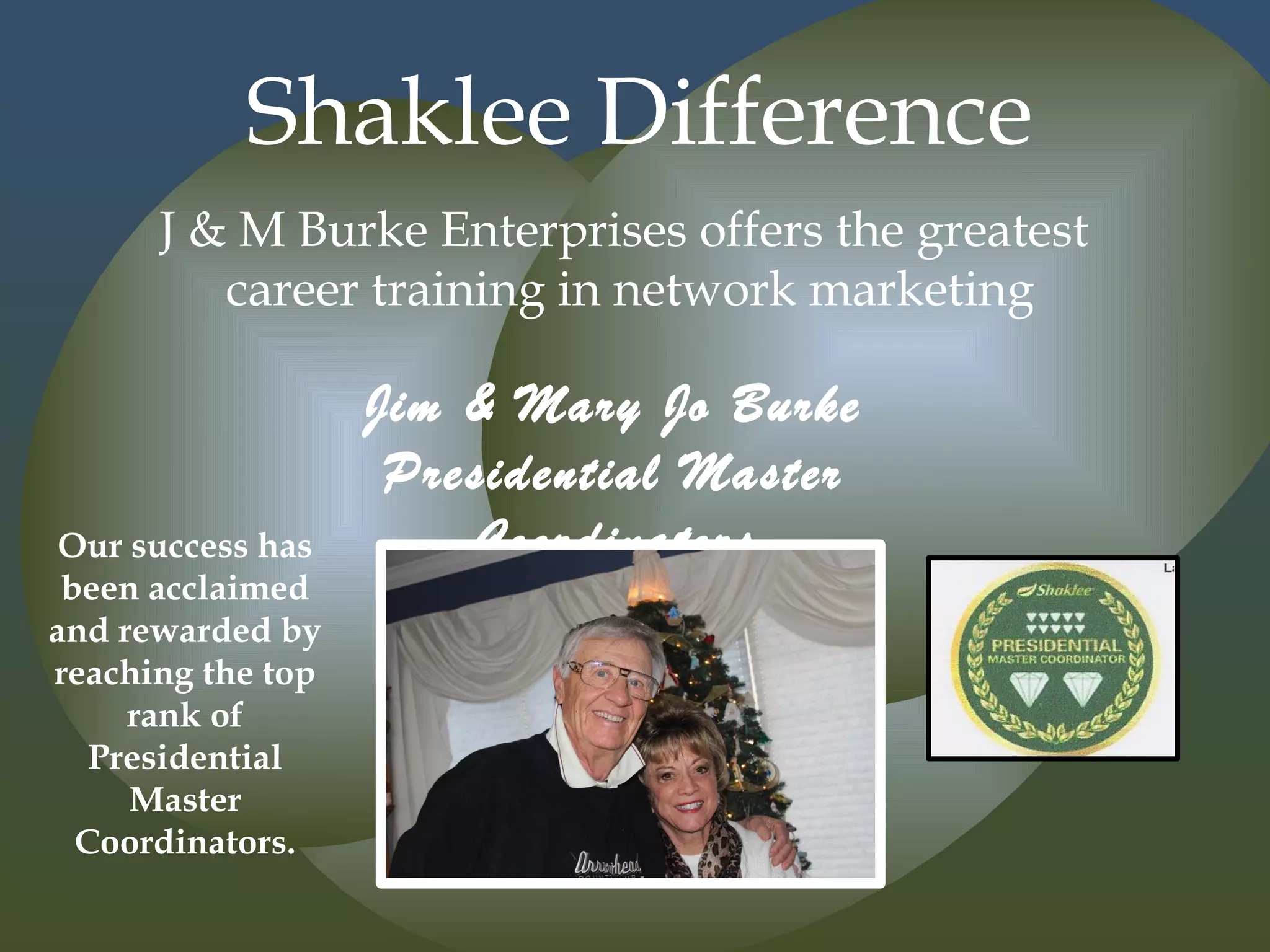 Story of The Shaklee Difference | PPT