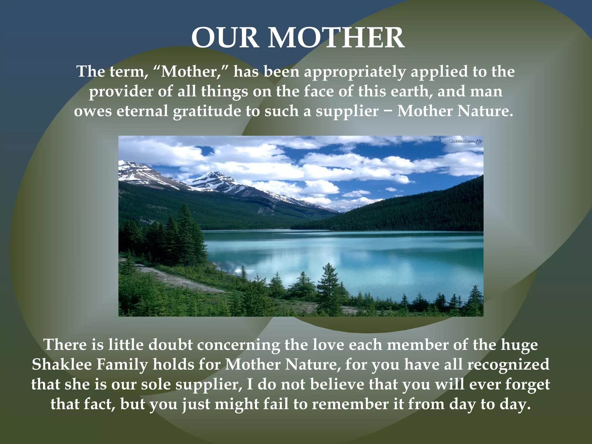 Story of The Shaklee Difference | PPT