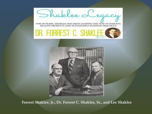 Story of The Shaklee Difference | PPT
