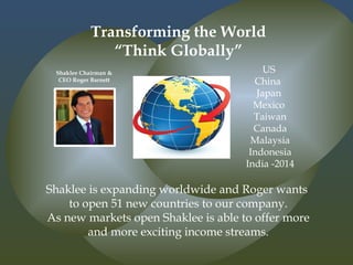 Story of The Shaklee Difference | PPT