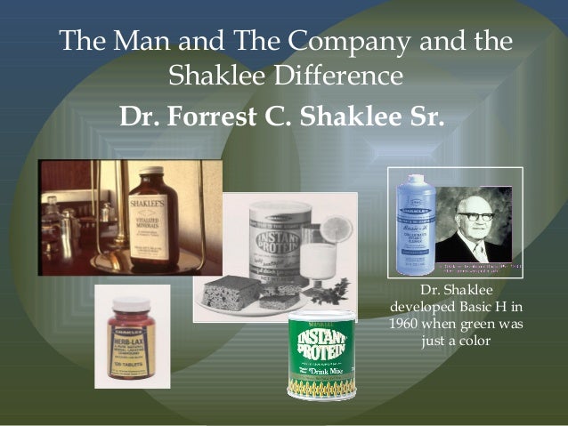 Story of The Shaklee Difference