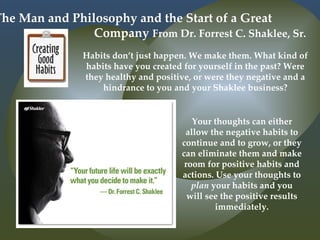 The story of the shaklee difference | PDF