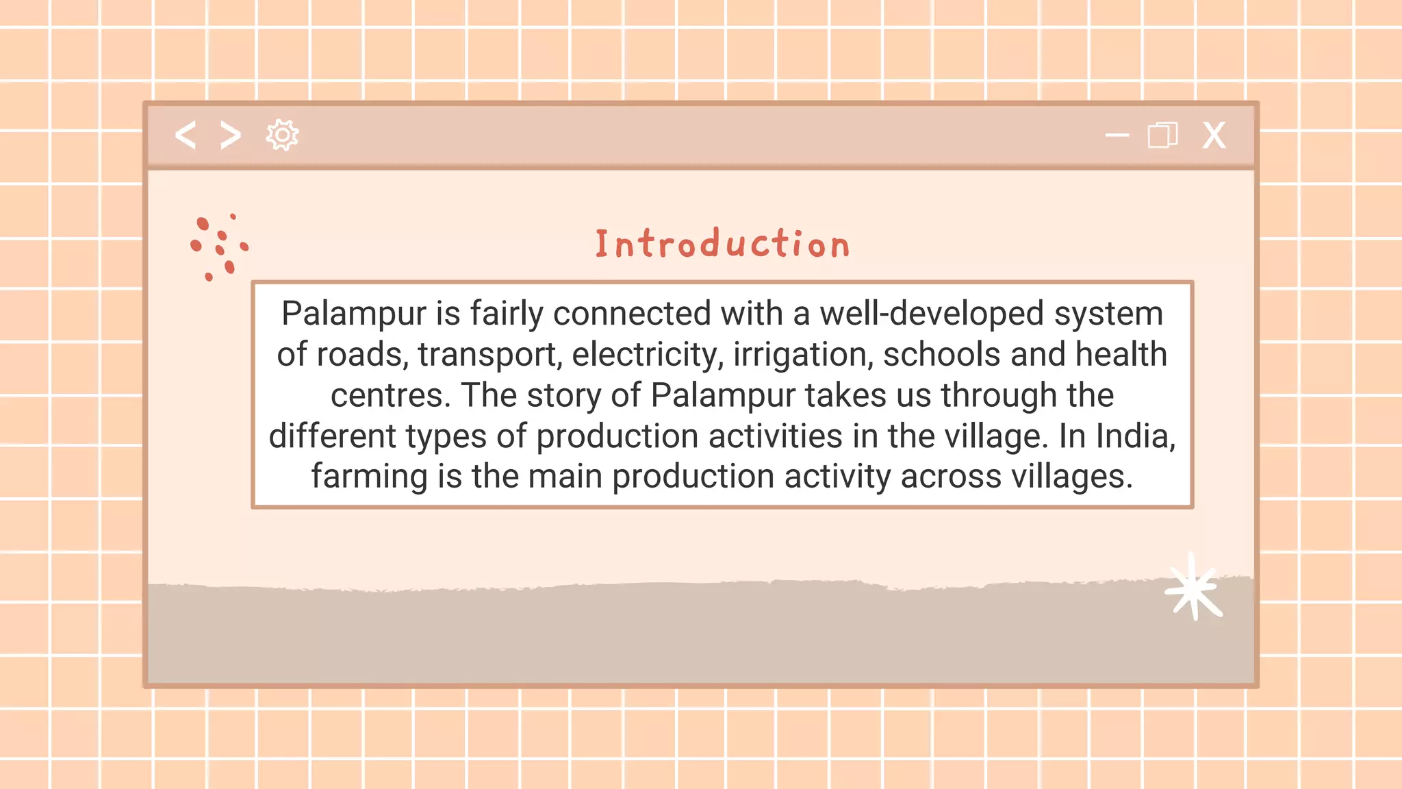 The story of village palampur | PPTX