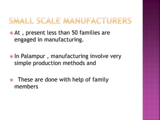 Class nine The Story of Village palampur | PPTX