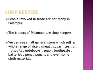 Class nine The Story of Village palampur | PPT