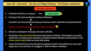 The Story of Village Palampur.pdf Class IX economics | PDF