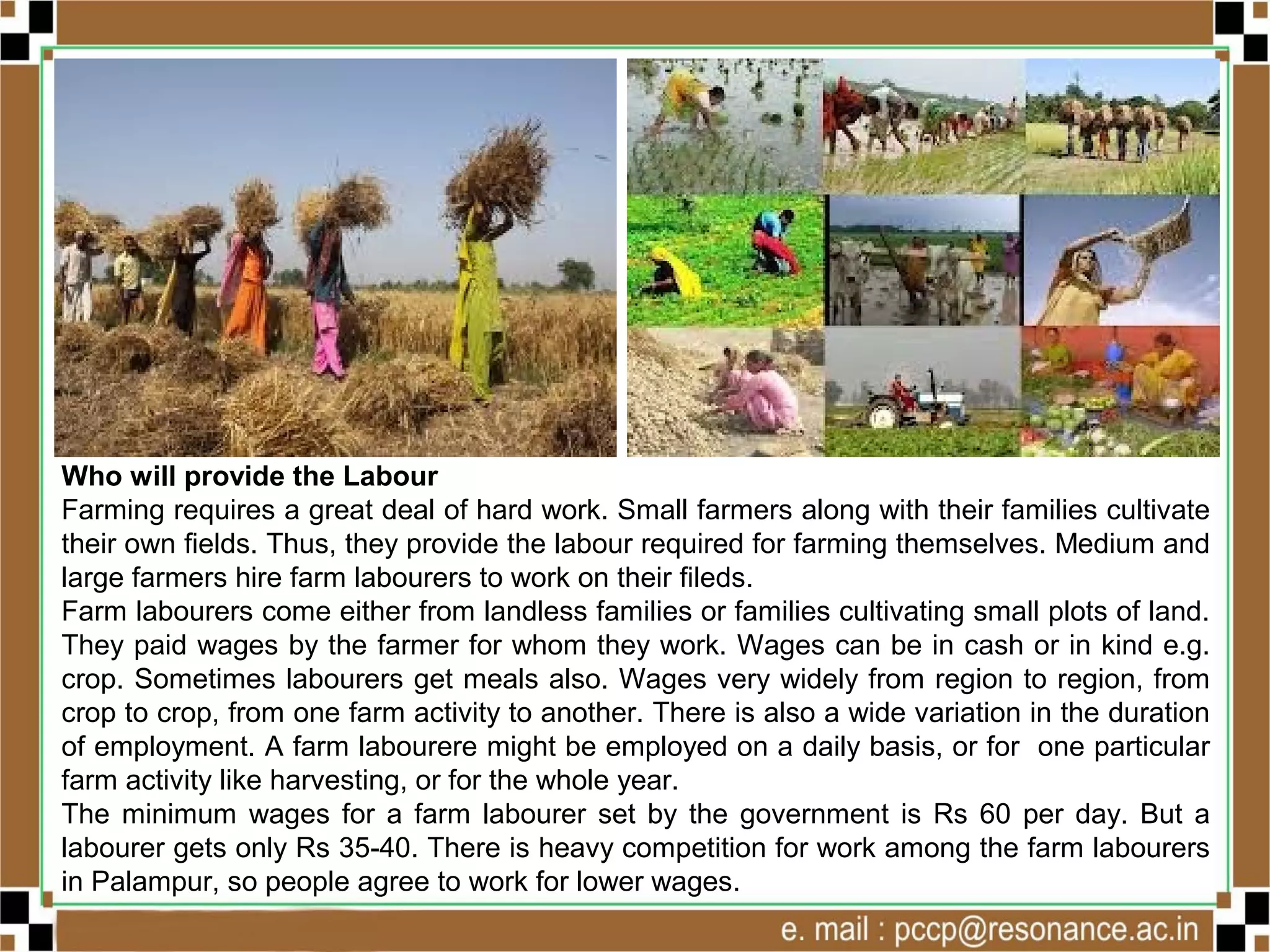 The story of village palampur | PPSX