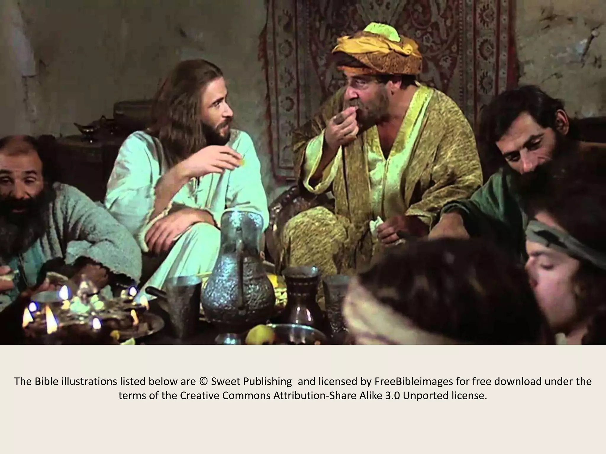 The Story of Zacchaeus - The Repentant Tax Collector | PPTX