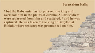 The Story, part 17: The Fall of Jerusalem | PPT