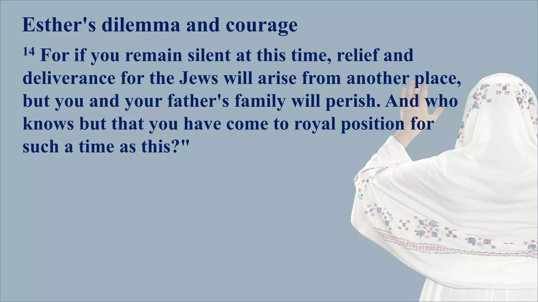 The Story - part 20, Courageous Queen Esther | PPTX